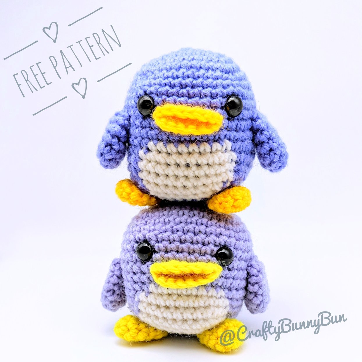 Cube Little Penguin Amigurumi Pattern
