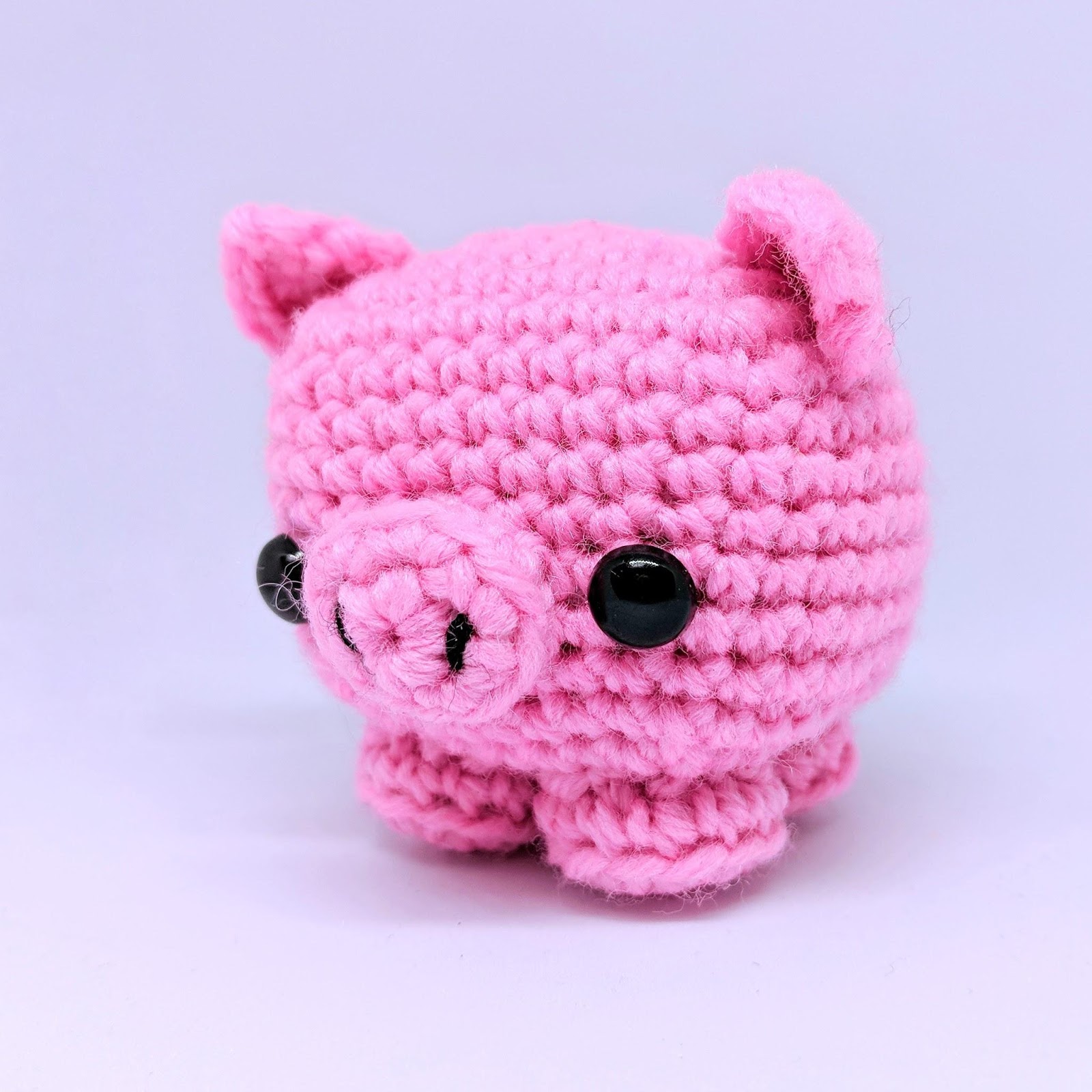 Cube Piggy Pig Amigurumi Pattern